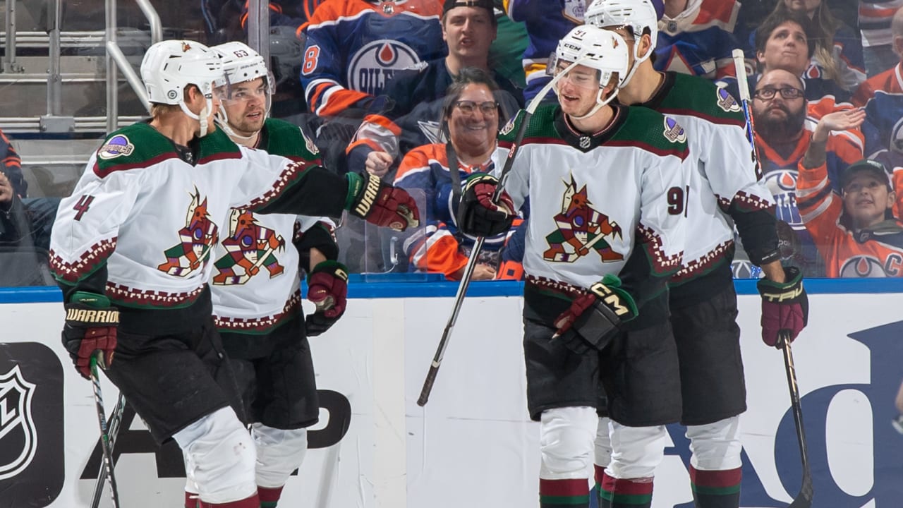Vejmelka, Doan lead Coyotes to Overtime Win Over Oilers | NHL.com