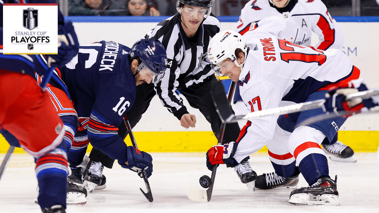 2024 Stanley Cup Playoffs: Rangers vs. Capitals Eastern 1st Round ...