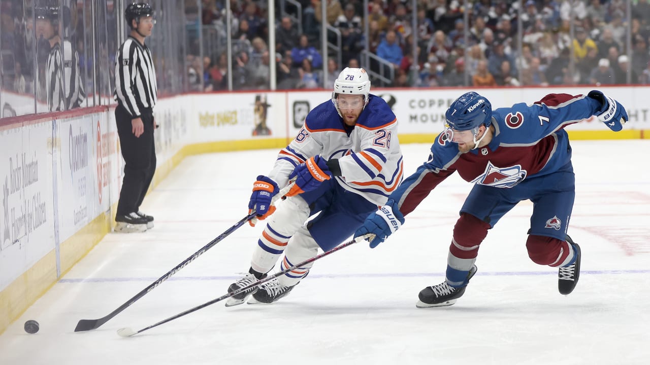 LIVE COVERAGE: Oilers at Avalanche | Edmonton Oilers