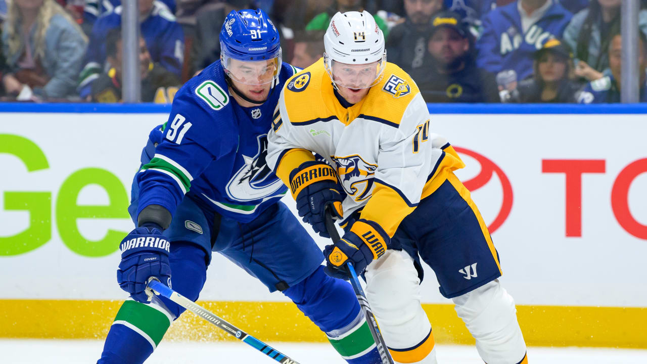 GAME DAY: Preds at Canucks, Game 2 | Nashville Predators