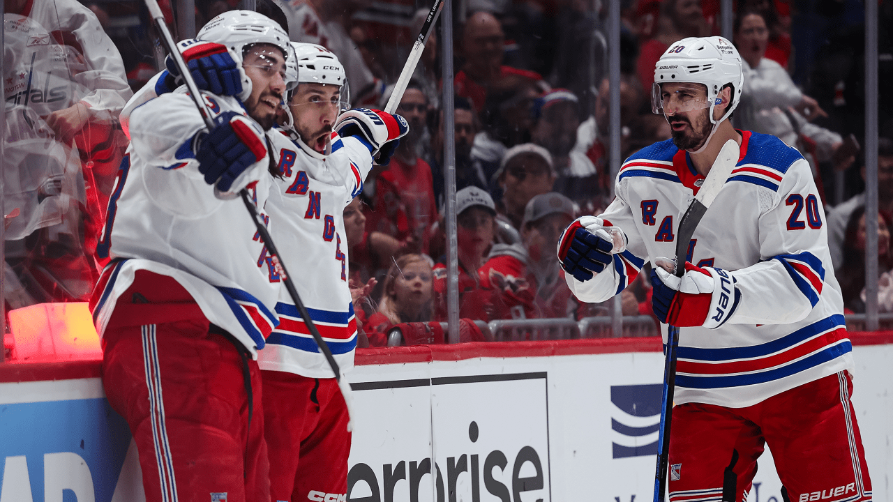 Rangers display superiority in Eastern 1st Round sweep of Capitals ...