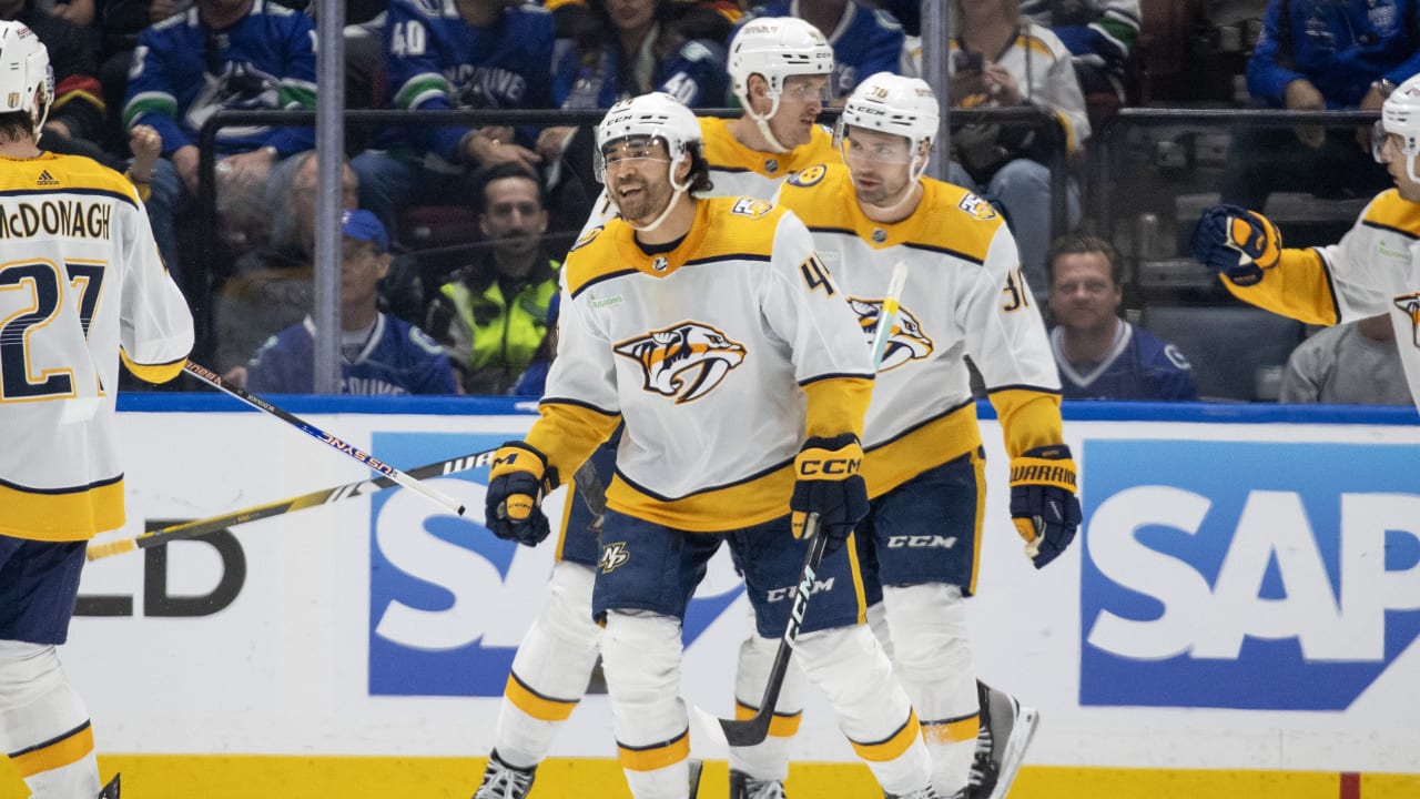 Predators Fourth Line Bringing the Identity - and Plenty of Hits ...
