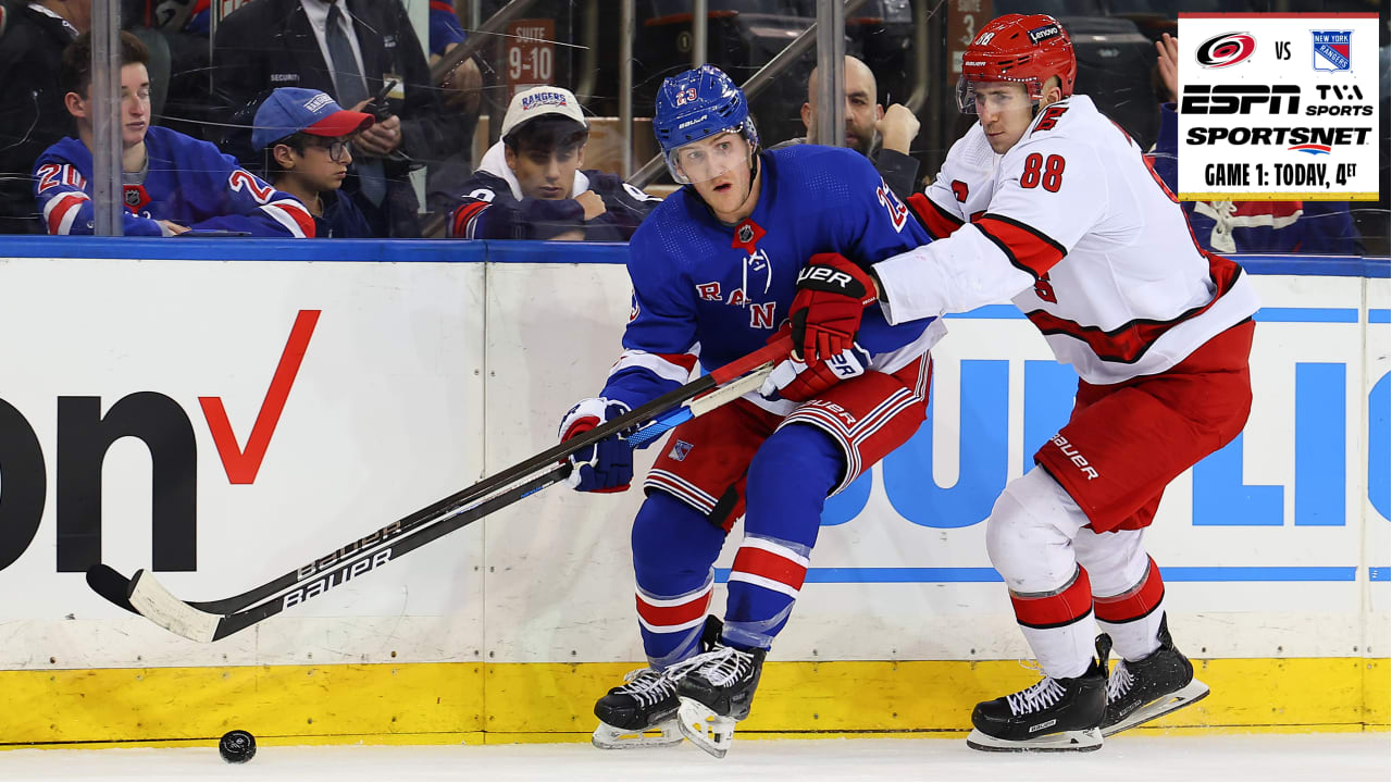 State Your Case: Rangers or Hurricanes in Eastern 2nd round of playoffs ...