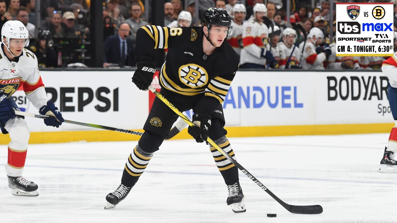 Lohrei bringing flash of offense to Bruins in playoffs | NHL.com