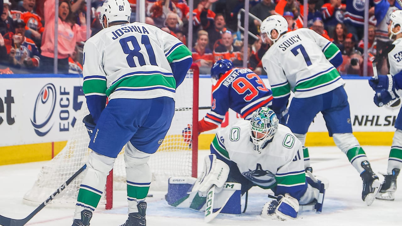 Canucks flush loss to Oilers, look ahead to Game 7 of Western 2nd Round ...