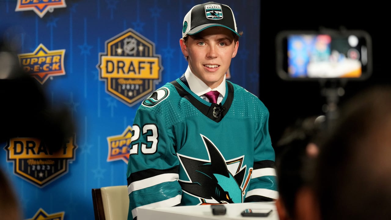 Smith, No. 4 pick of 2023 NHL Draft, signs with Sharks | NHL.com