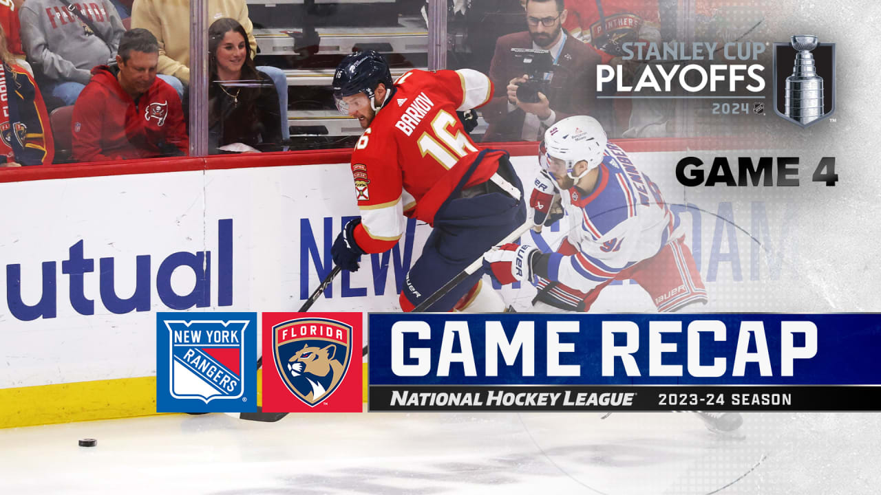 Panthers defeat Rangers in OT in Game 4, even Eastern Final | NHL.com