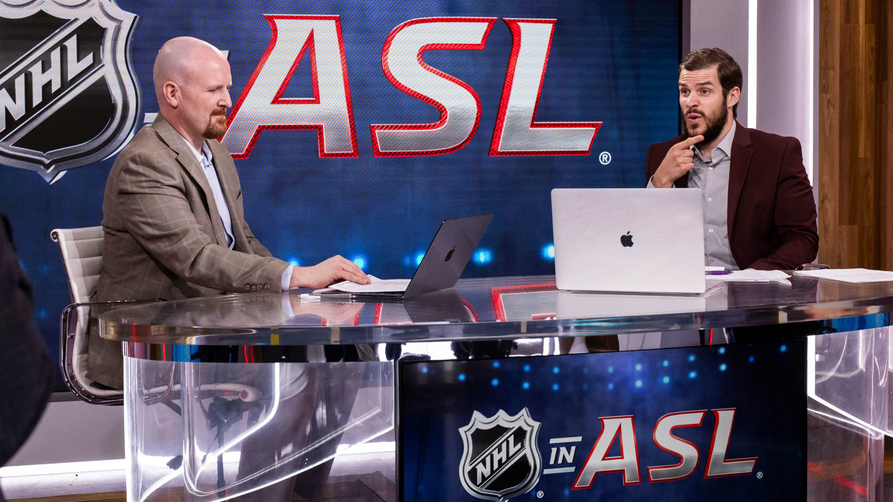 'NHL in ASL' provides unique viewing experience for deaf, hard of ...