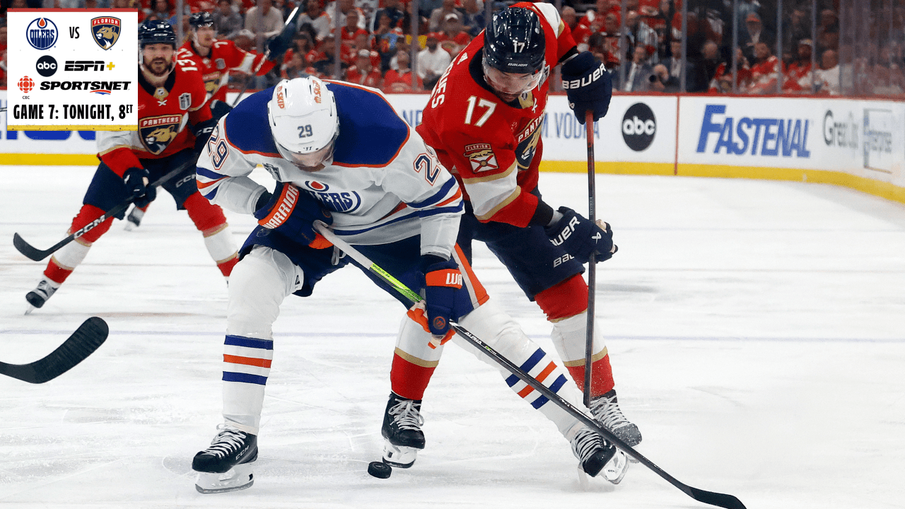 Oilers, Panthers will have different vibe in Game 7 of Stanley Cup ...
