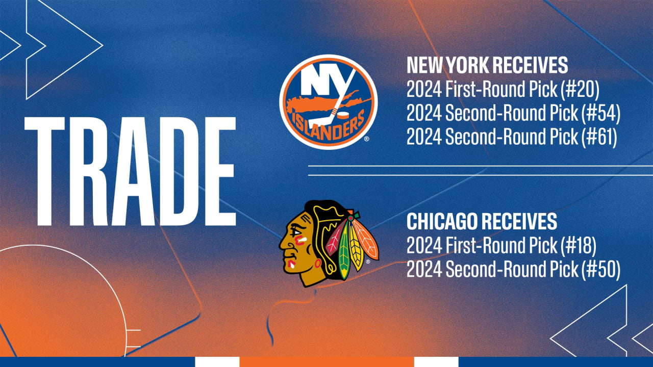 Islanders Acquire Three Picks in 2024 NHL Draft | New York Islanders