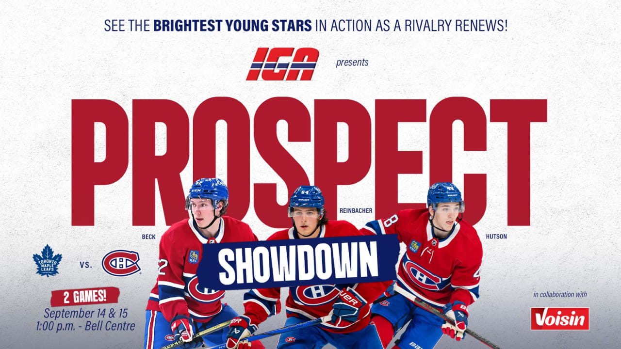 Prospect Showdown presented by IGA in collaboration with Voisin | Montréal Canadiens