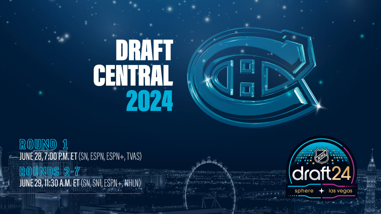 Montreal Canadiens picks at the 2024 NHL Draft | Montréal Canadiens
