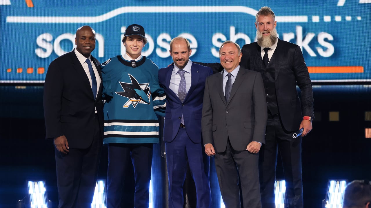 Celebrini selected No. 1 by Sharks in 2024 NHL Draft | San Jose Sharks
