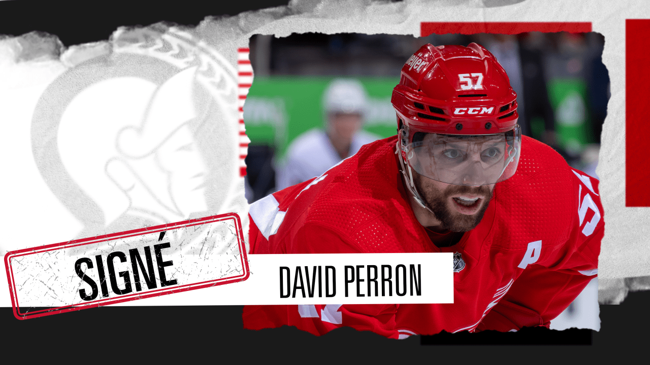 Deux ans pour Perron | Sénateurs d’Ottawa