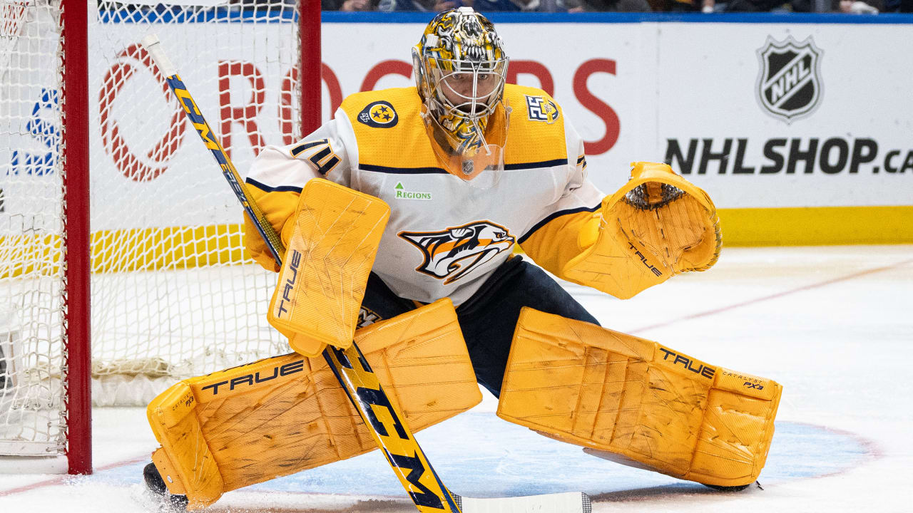 Saros signs 8-year, $61.92 million contract with Predators | NHL.com