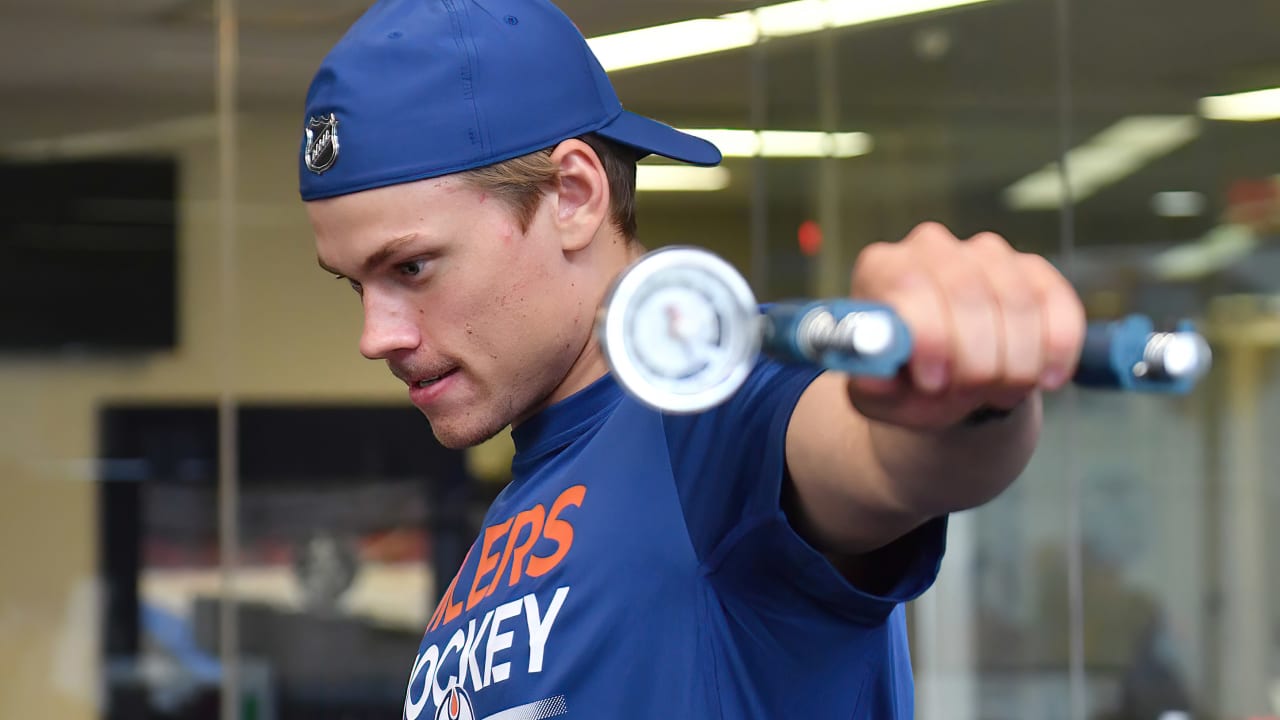 Development Camp Fitness Testing | Edmonton Oilers
