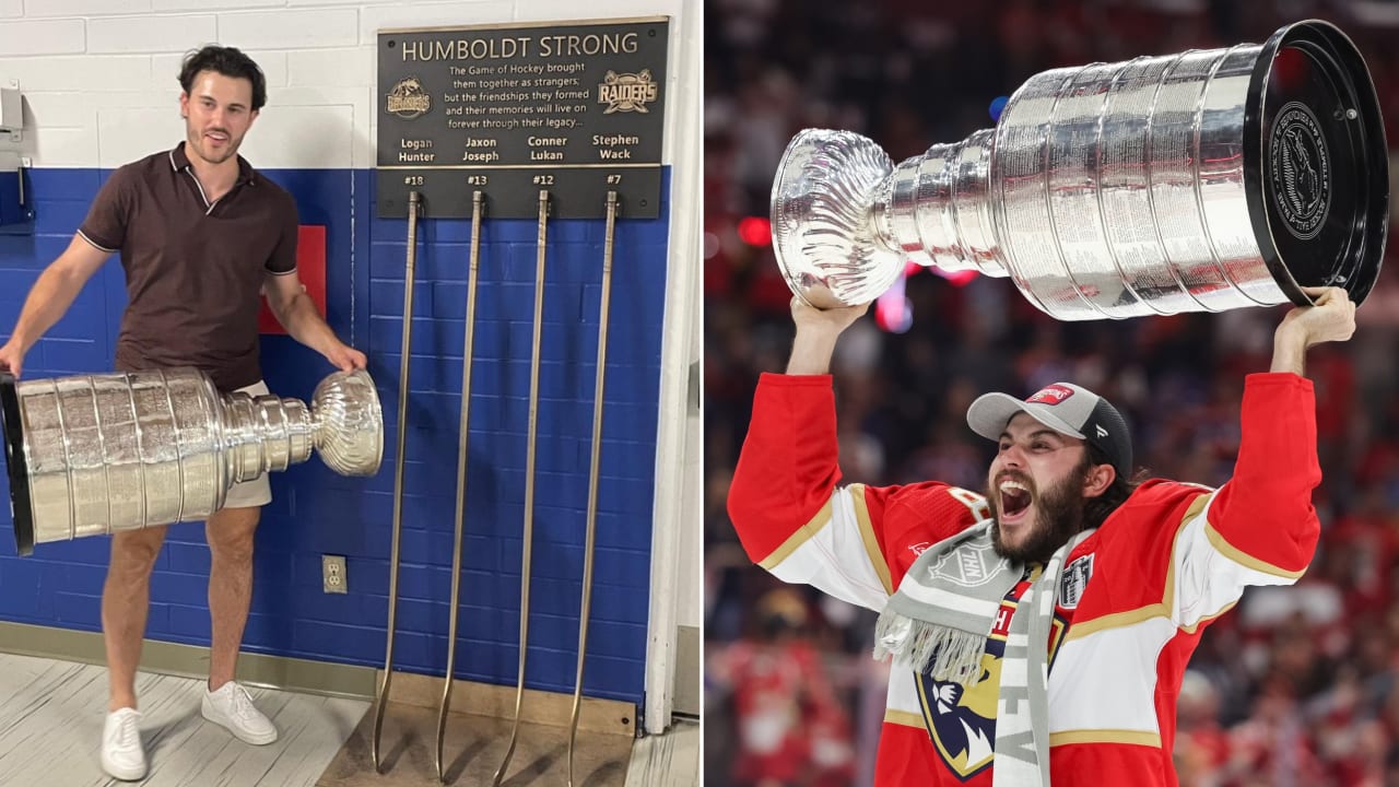 Mahura honors Humboldt Broncos on day with Cup in hometown St. Albert ...