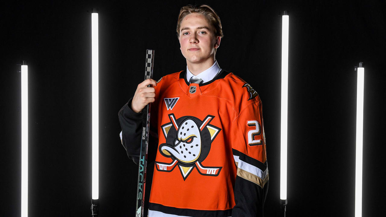 Solberg pushing forward after historic NHL Draft selection by Ducks ...
