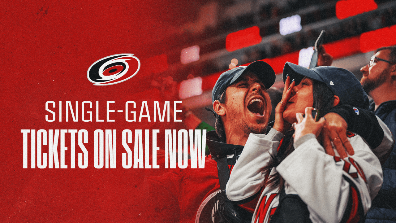 Single-Game Tickets | Carolina Hurricanes