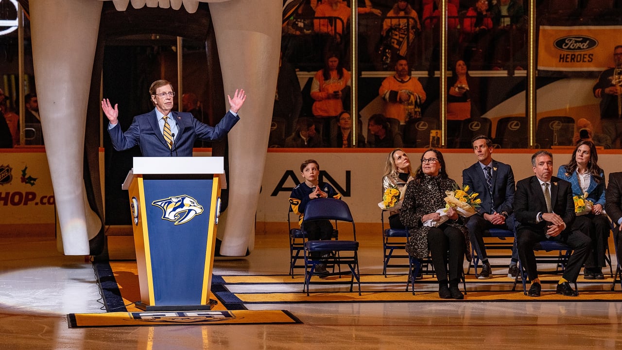 Predators to Induct David Poile as First Member of Preds GOLDen Hall on ...