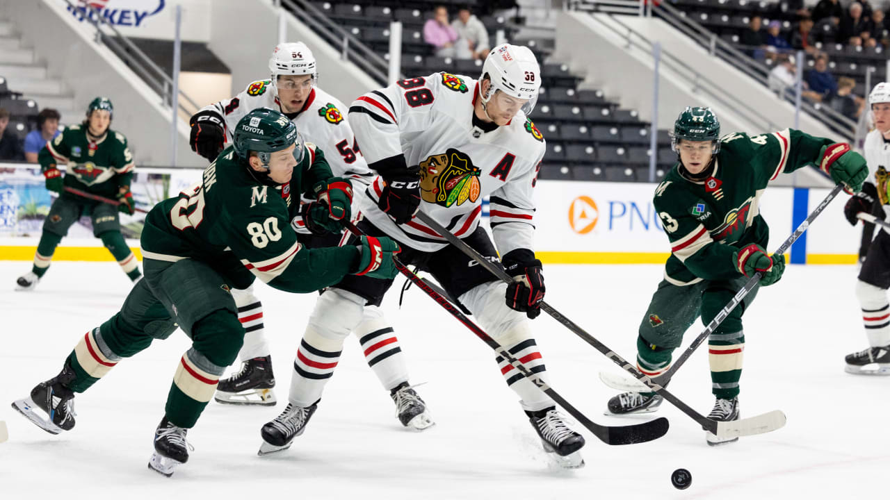 RECAP: Blackhawks Prospects Top Wild 4-2 | Chicago Blackhawks