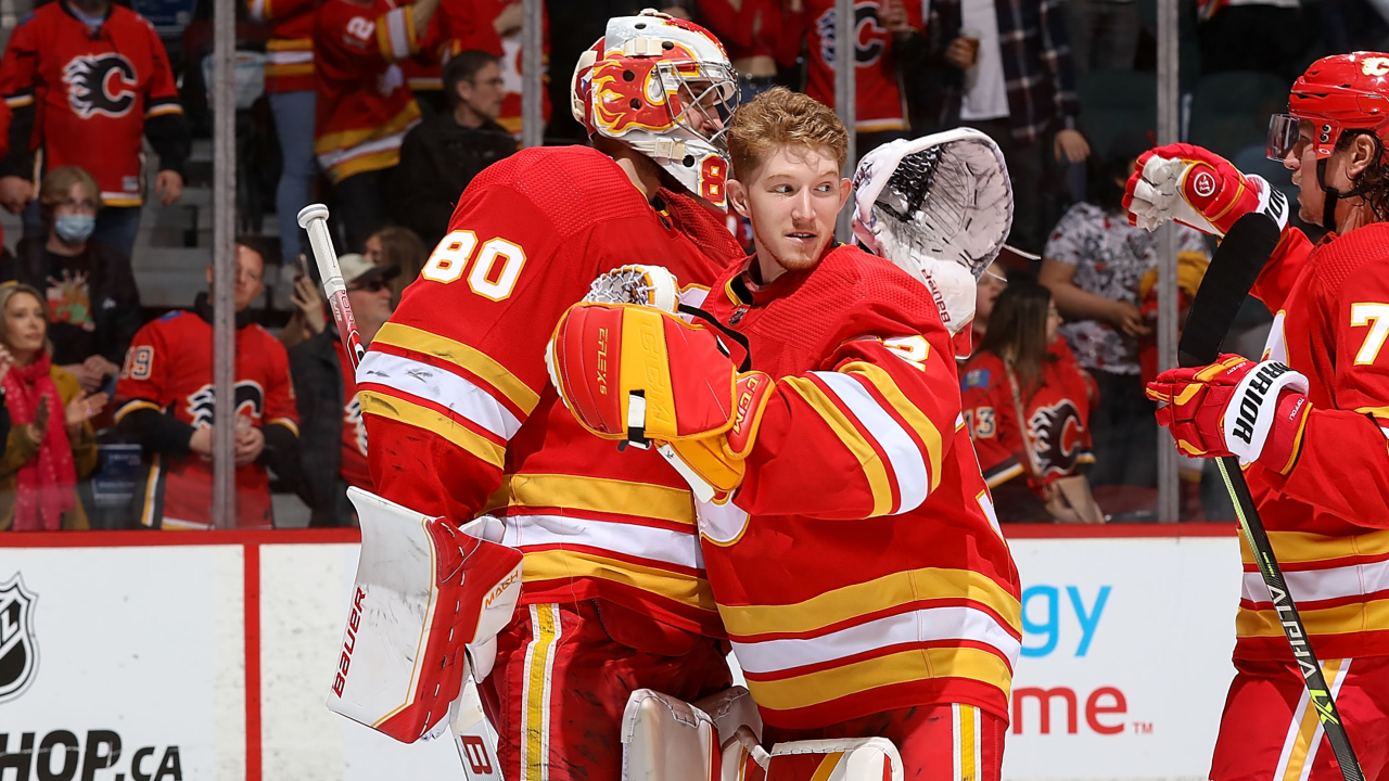 Flames goalies set for ‘open competition’ in camp after Markstrom trade ...