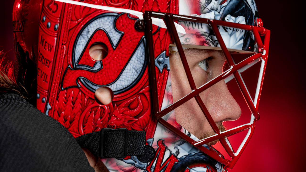Jacob Markstrom's Mask | New Jersey Devils