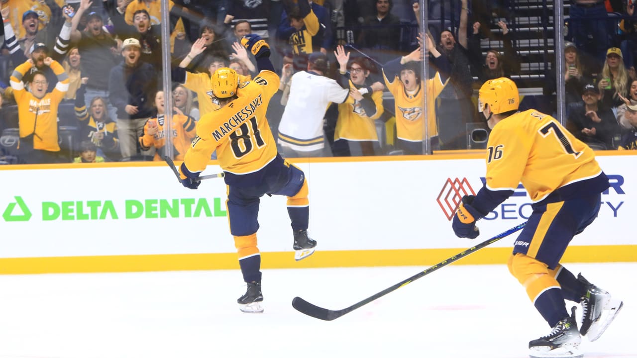 Marchessault, Predators defeat Blue Jackets in OT for 3rd straight win ...