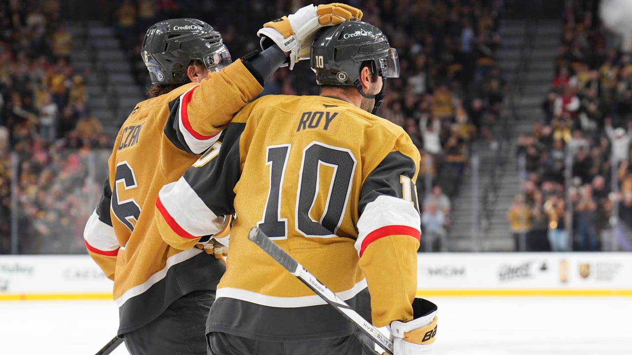 CGY@VGK: Roy scores goal against Dan Vladar | NHL.com