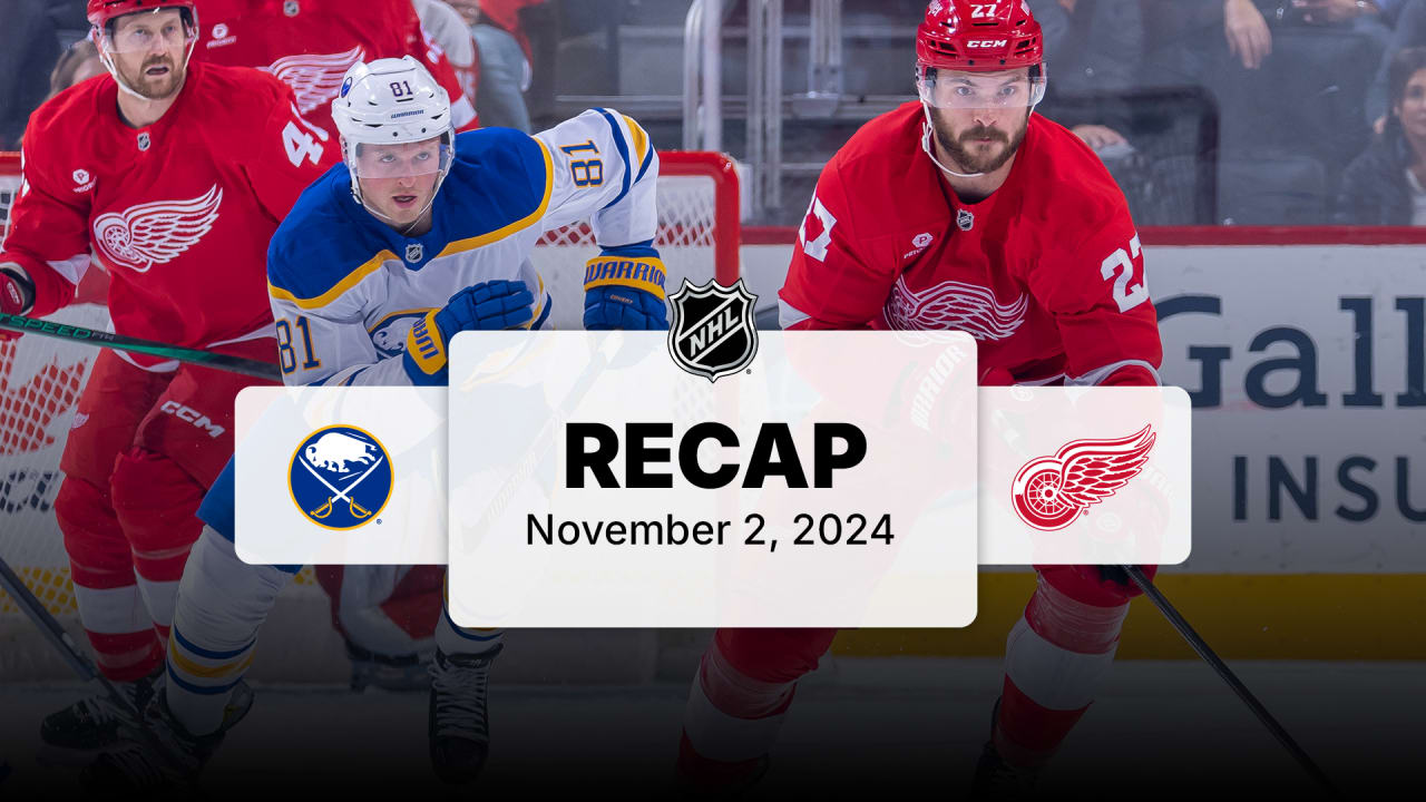 BUF at DET | Recap | NHL.com