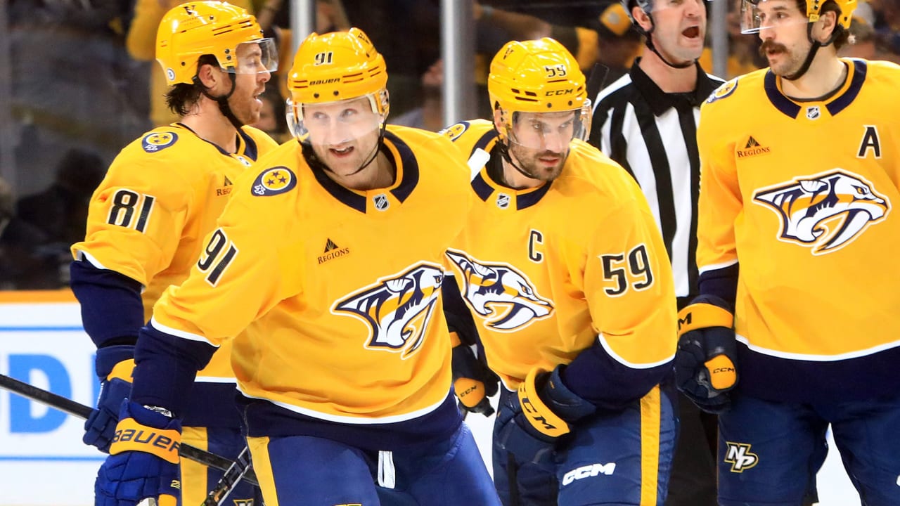 Stamkos, Josi each has goal, assist in Predators win against Avalanche ...