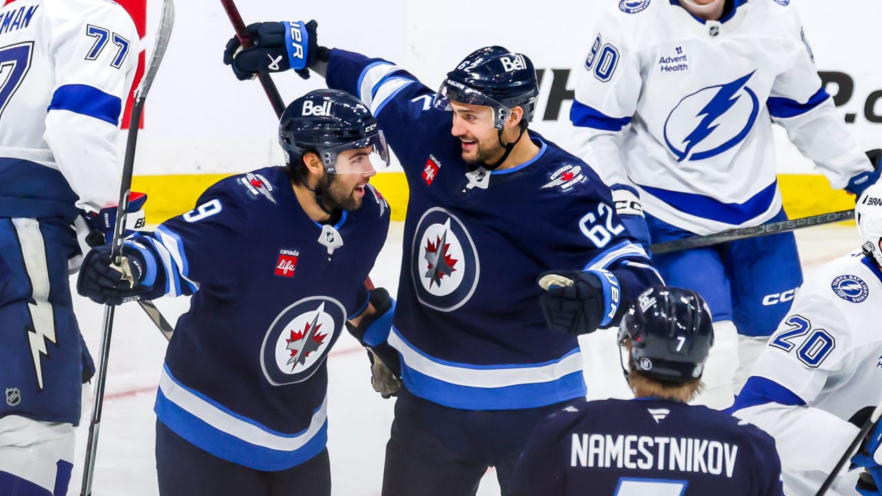 Jets score 7, stay hot with victory against Lightning | NHL.com