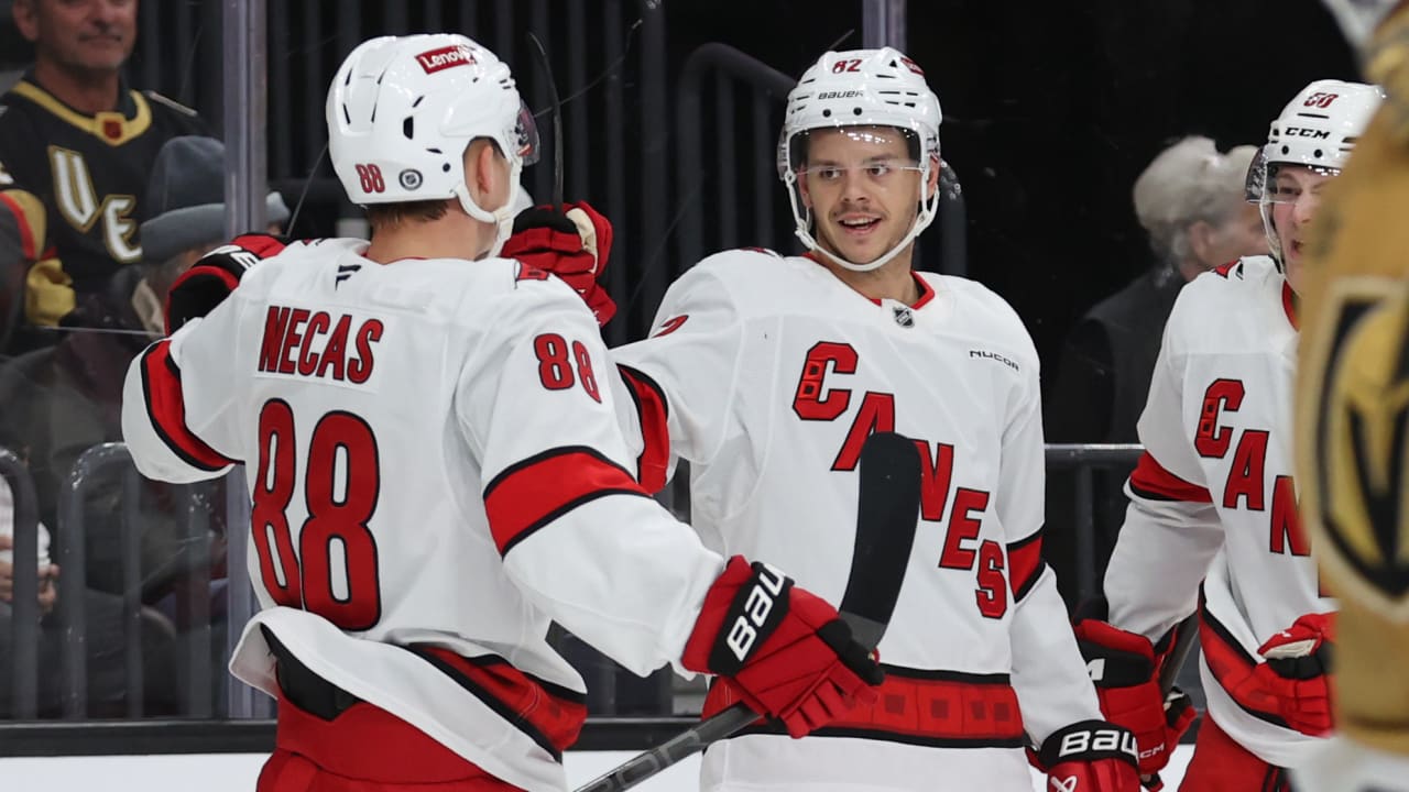 Kotkaniemi nets wrister, Necas extends streak | NHL.com