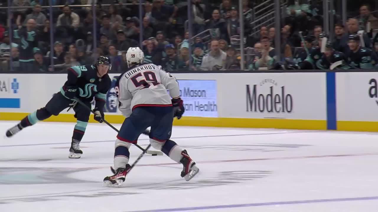 CBJ@SEA: McCann with a Goal vs. Columbus Blue Jackets | NHL.com