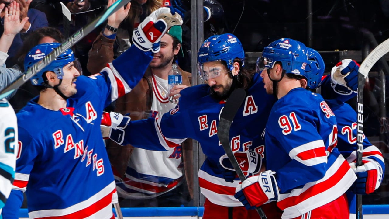 Game Recap: Rangers 3, Sharks 2 | San Jose Sharks