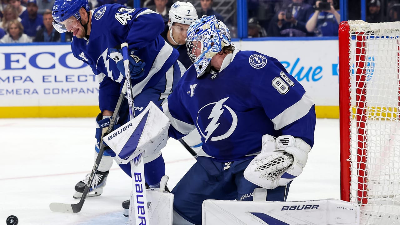 Vasilevskiy becomes fastest goalie to 300 wins, Lightning defeat ...