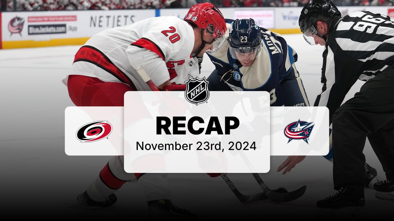 CAR at CBJ | Recap | NHL.com