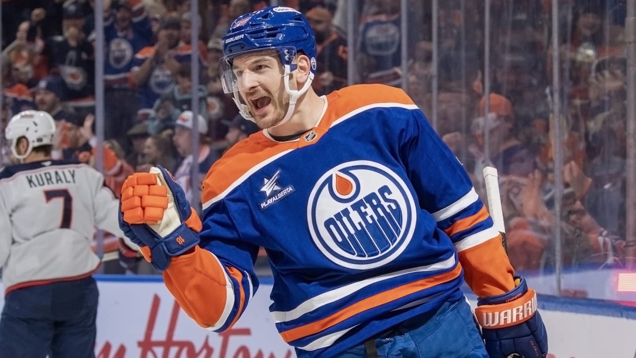 Hyman scores twice in return, Oilers defeat Blue Jackets | NHL.com