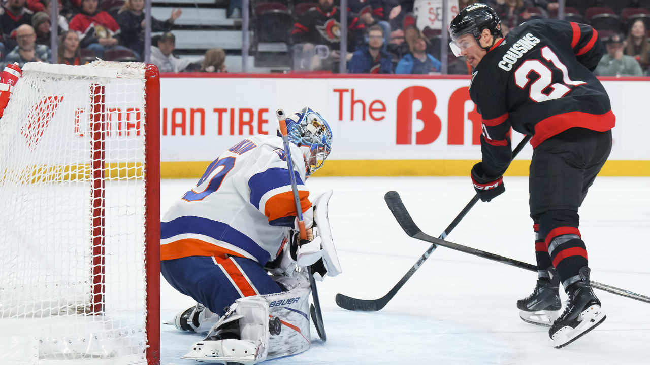 Sorokin makes 29 saves, Islanders edge Senators | NHL.com