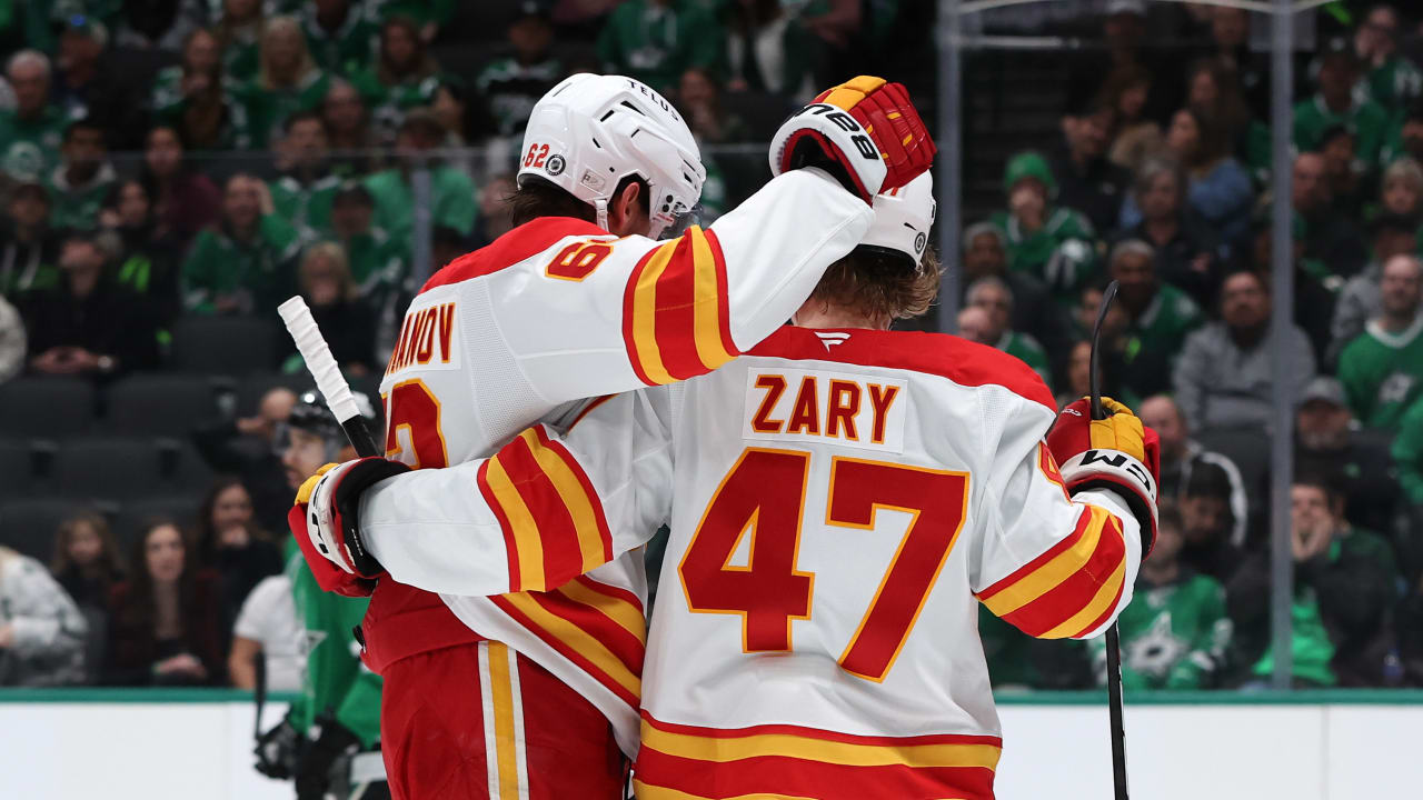 CGY@DAL: Zary scores goal against Jake Oettinger | NHL.com