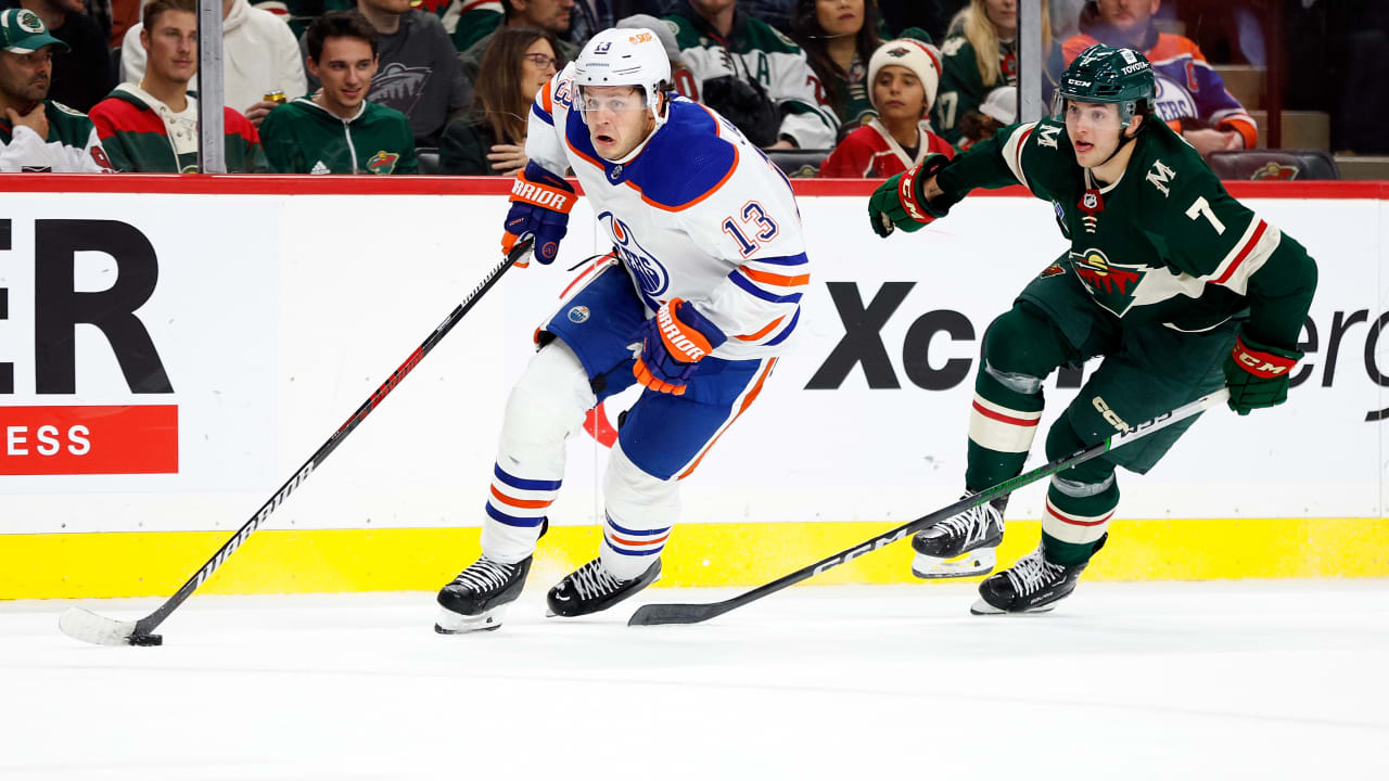 PROJECTED LINEUP: Oilers at Wild | Edmonton Oilers