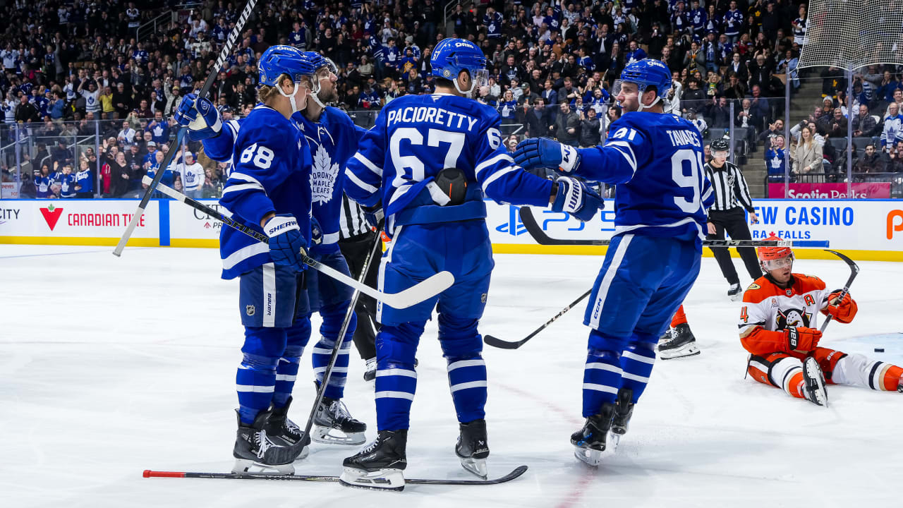 Pacioretty has 3 points, Maple Leafs edge Ducks | NHL.com