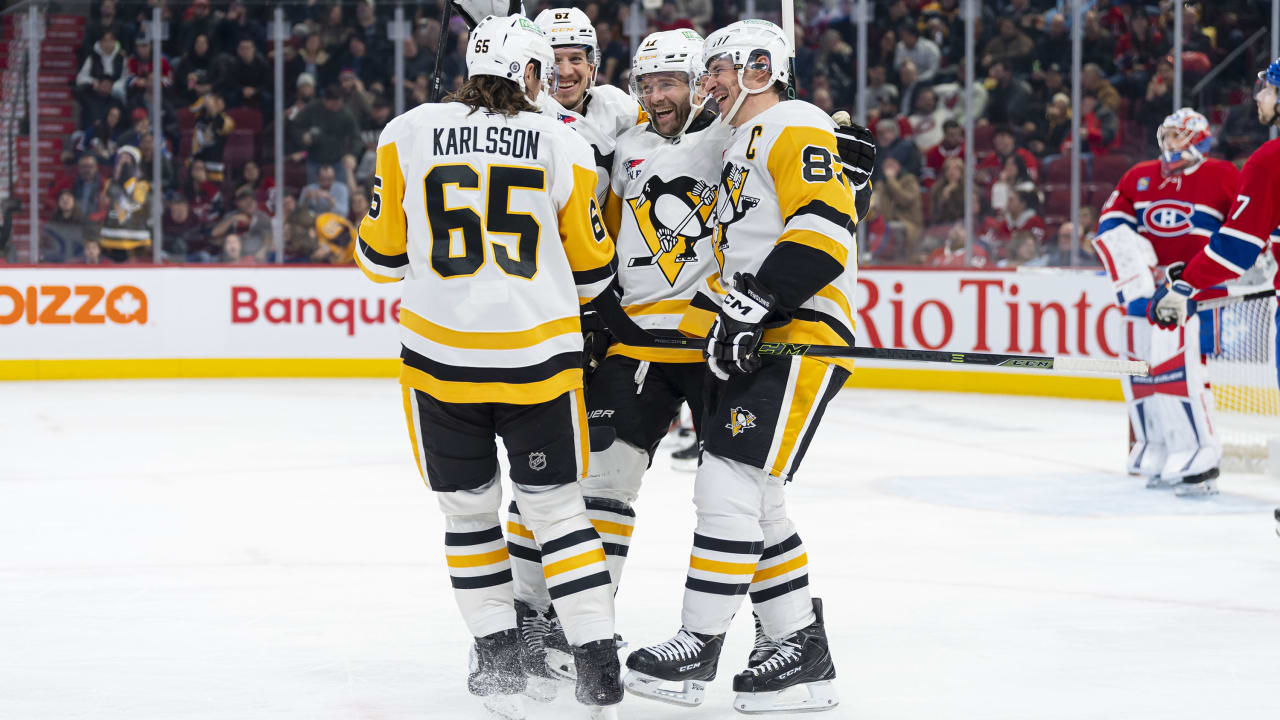 Rust scores hat trick, Rakell has 4 points for Penguins in win against ...