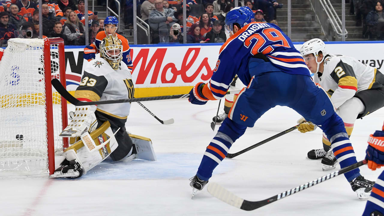 Draisaitl gets 3 points, Oilers defeat Golden Knights for 5th win in ...