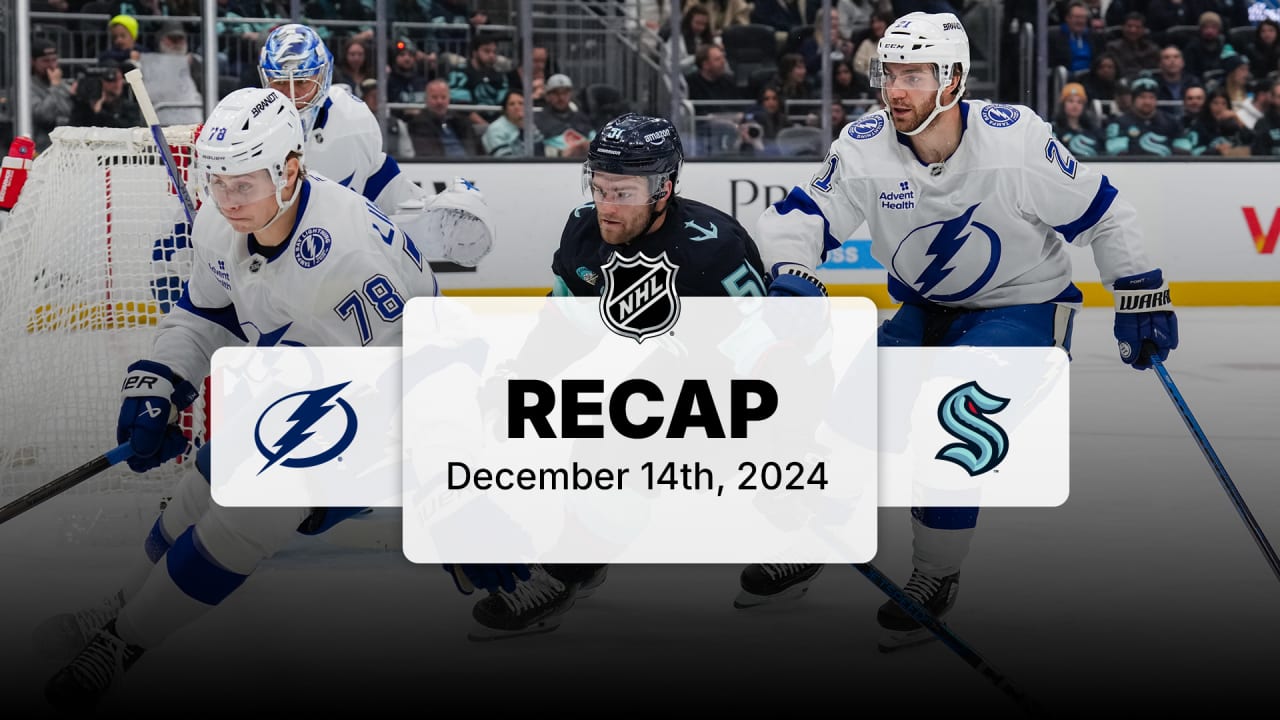 TBL at SEA | Recap | NHL.com