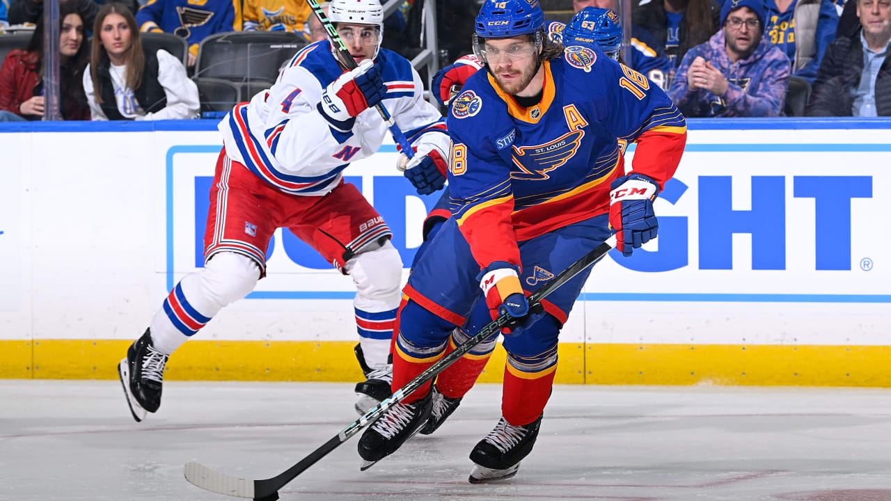Kyrou scores again, Blues hold off Rangers | NHL.com