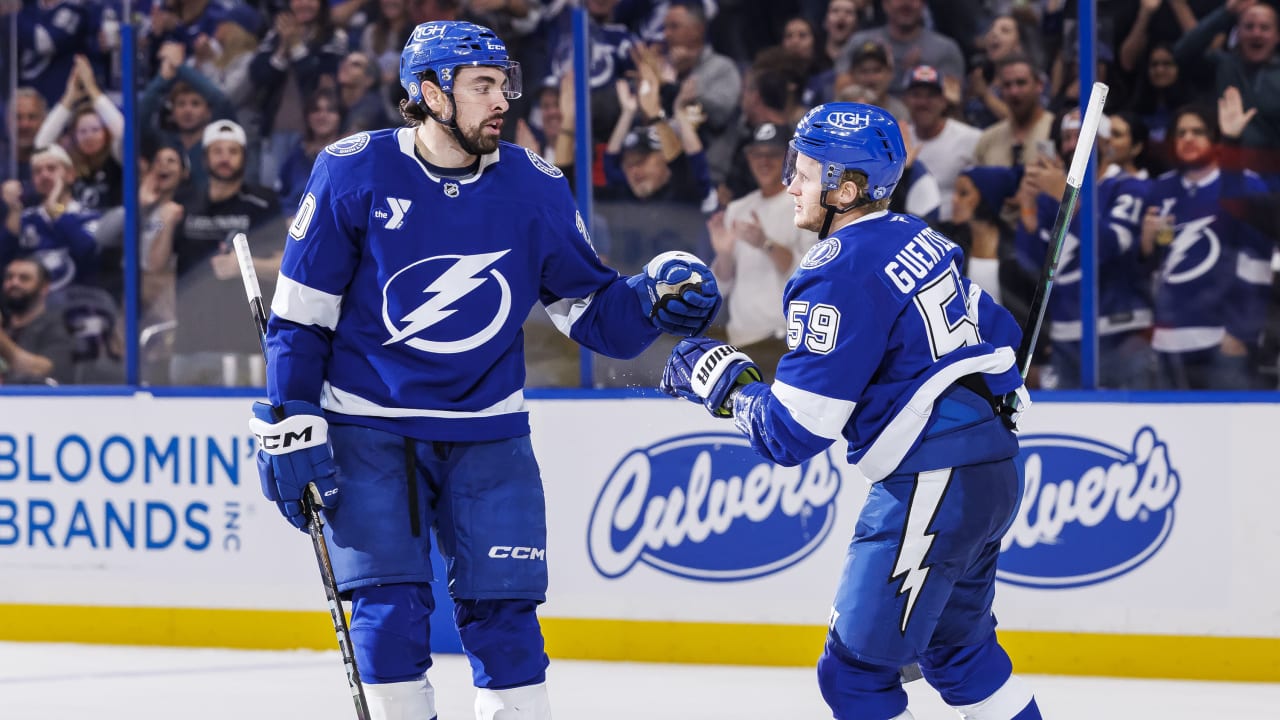 Guentzel extends goal streak to 7, Lightning hold off Blue Jackets ...
