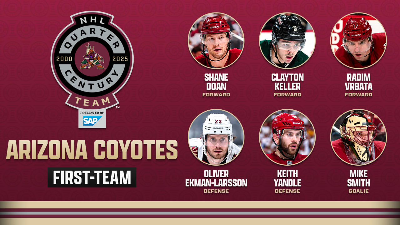 Arizona Coyotes Quarter-Century Teams unveiled | NHL.com