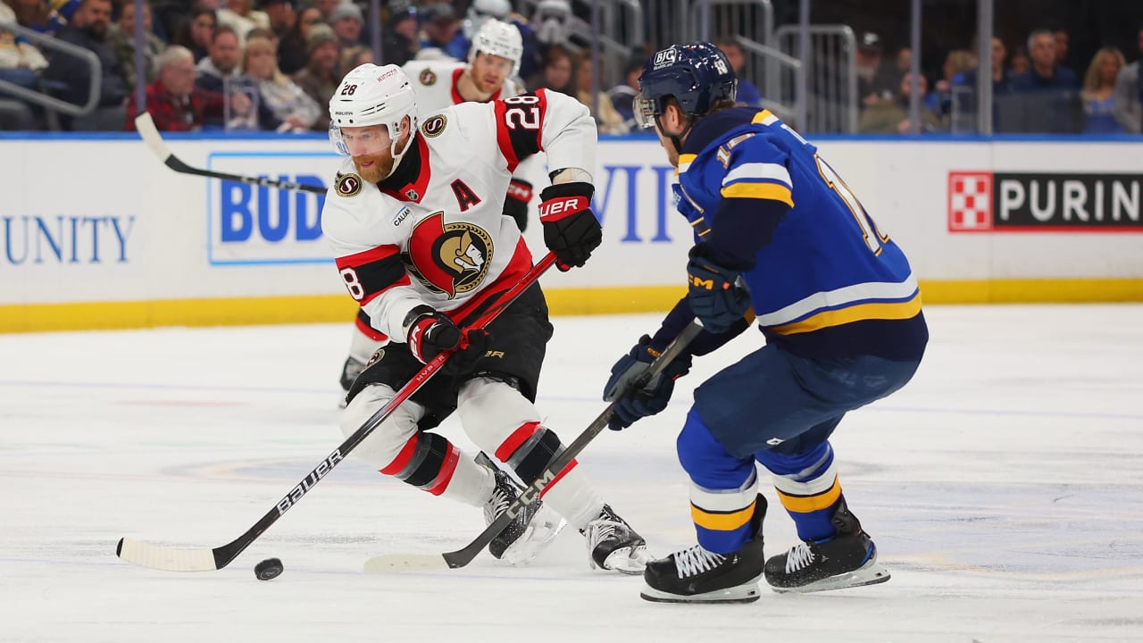 Senators shut out by Blues | Ottawa Senators