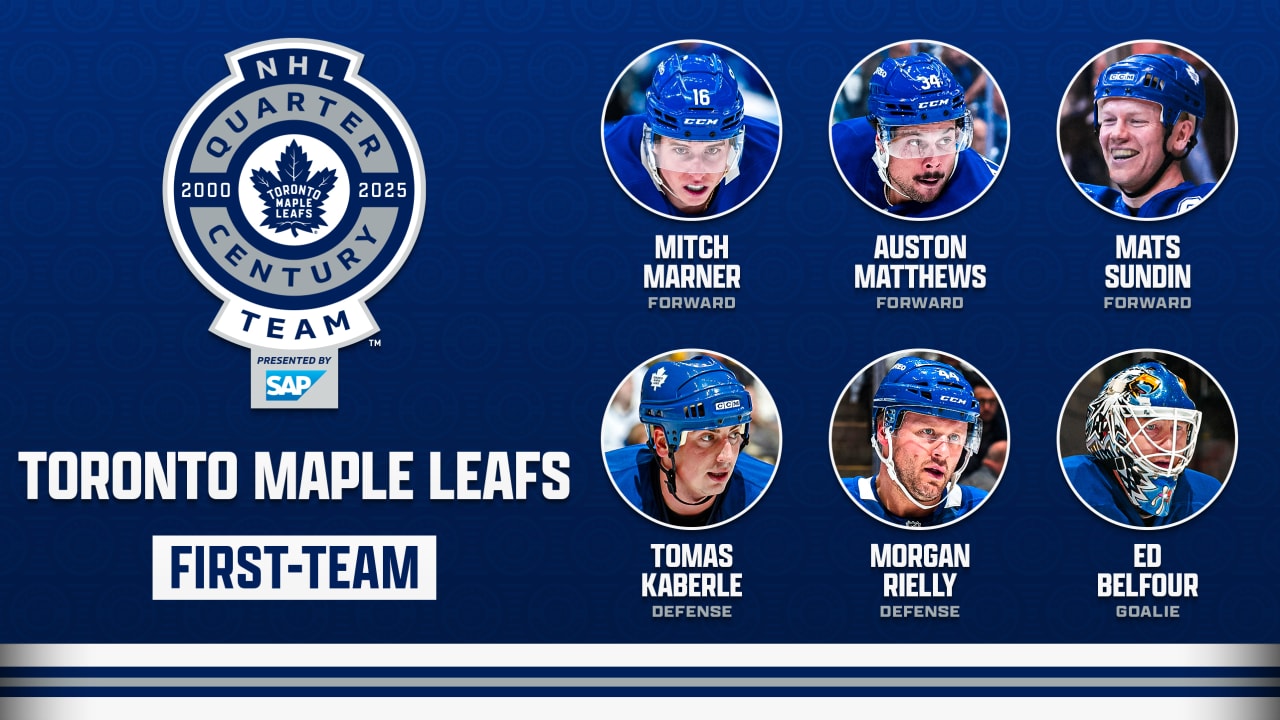 Toronto Maple Leafs Quarter-Century Teams unveiled | NHL.com